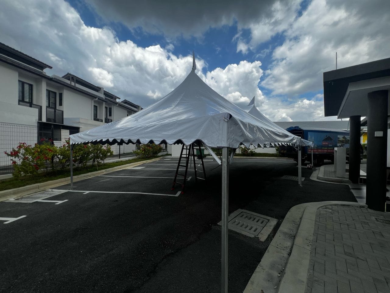 Pemasangan Canopy Arabian 20×20 di Surau Elmina Valley, Shah Alam ...